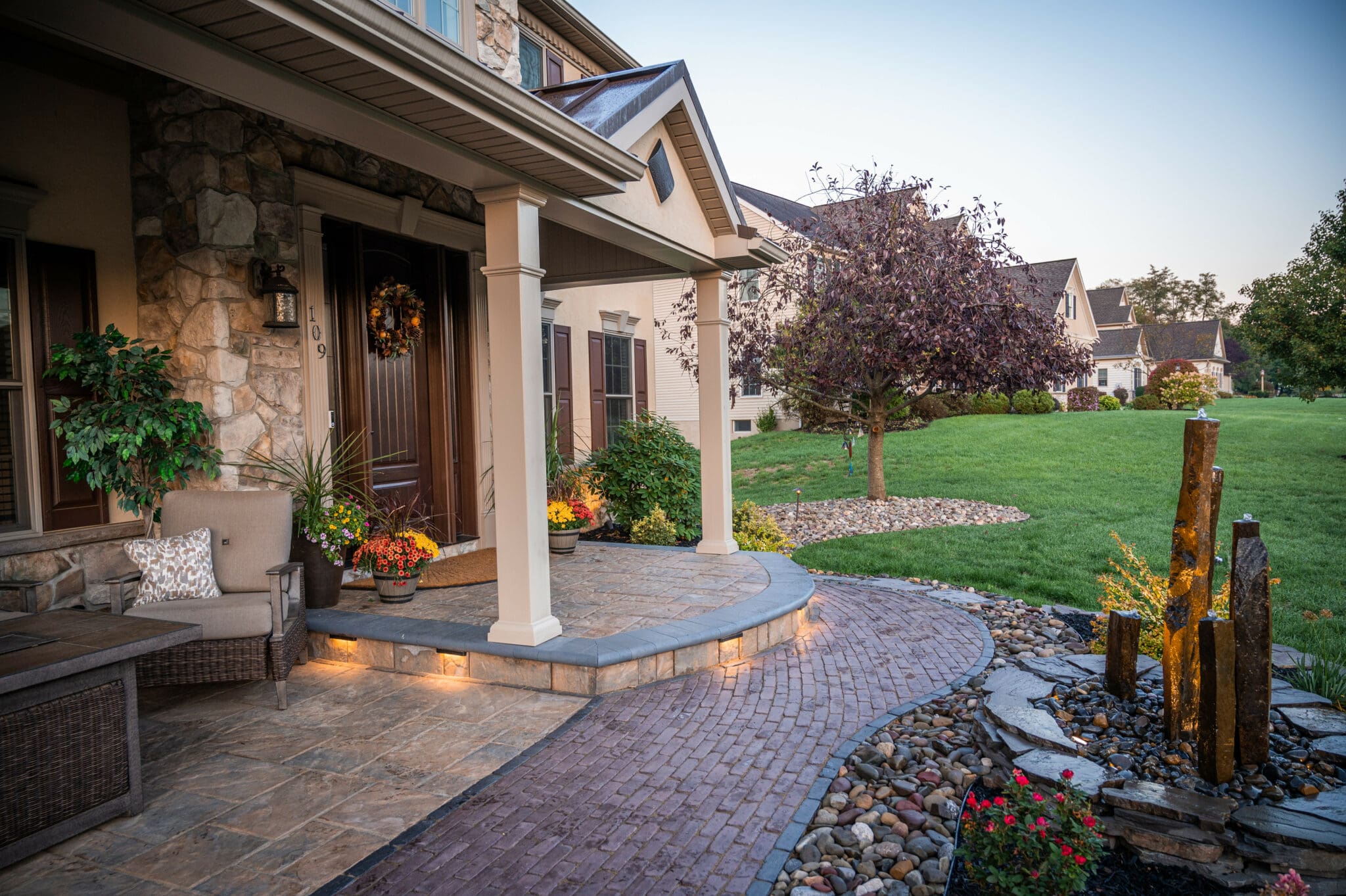 Custom Porch Installation | A Plus Landscaping