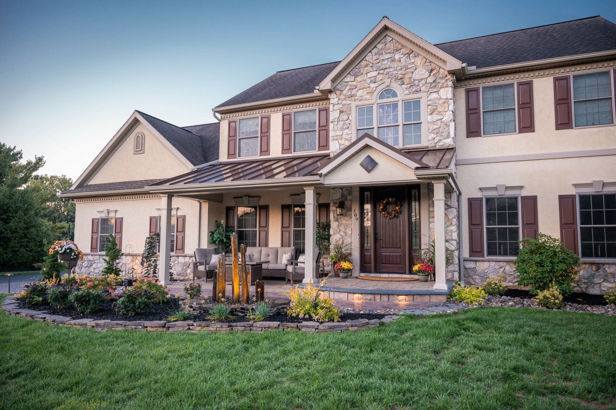 Custom Porch Installation | A Plus Landscaping