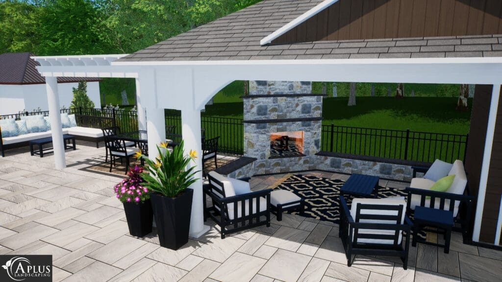 Custom Outdoor Living Spaces | 3D Outdoor Living Designs