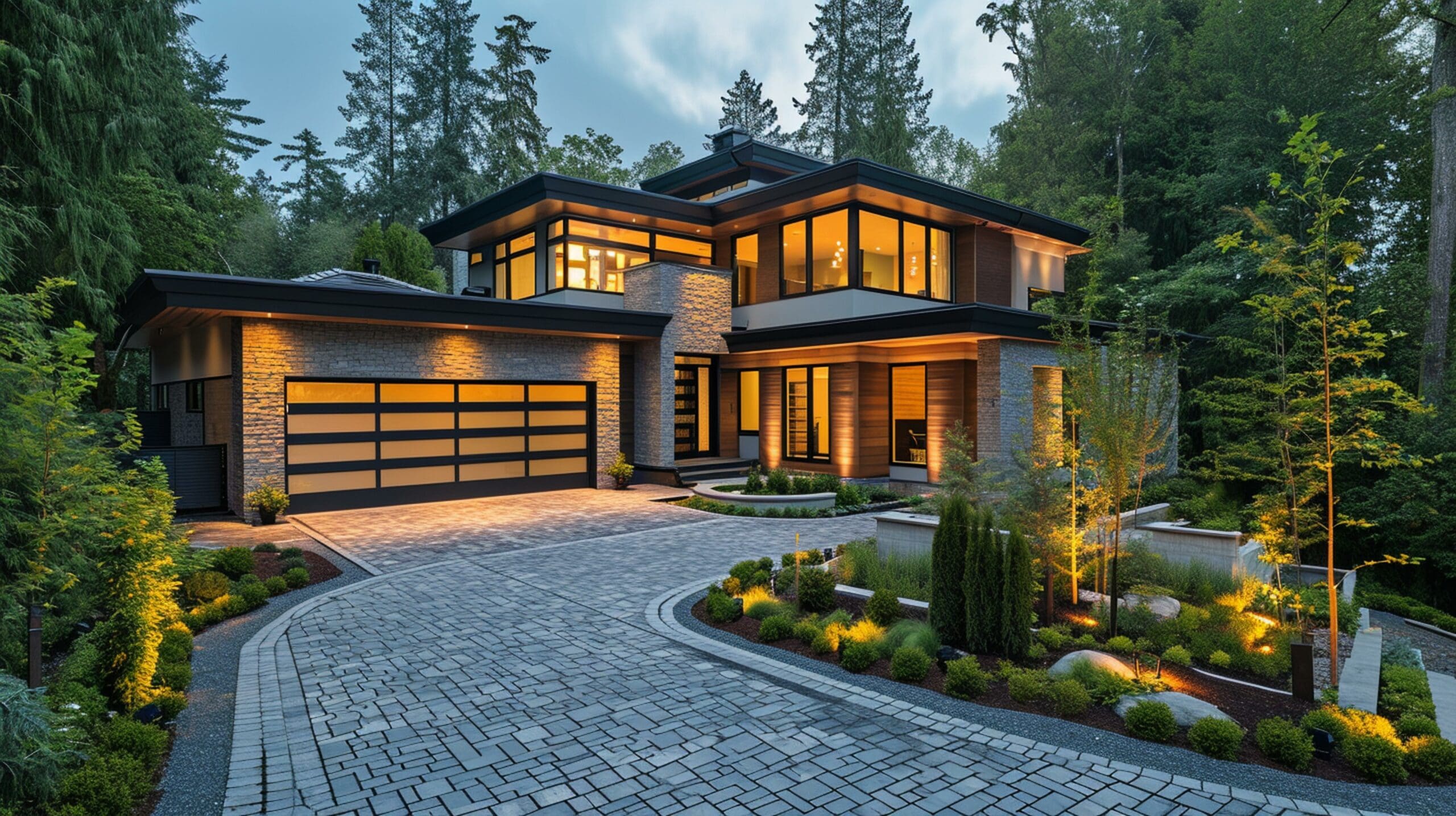 Paver Driveway Installation and Design | A Plus Landscaping