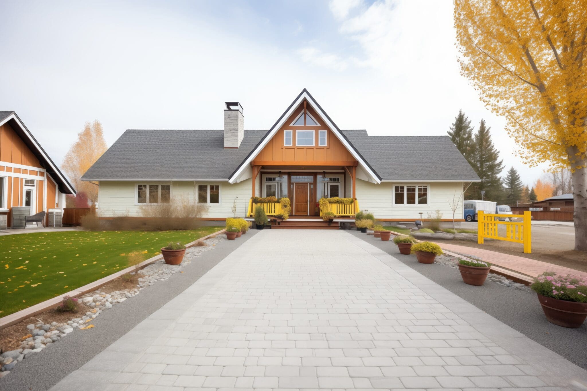 Paver Driveway Installation Services | A Plus Landscaping