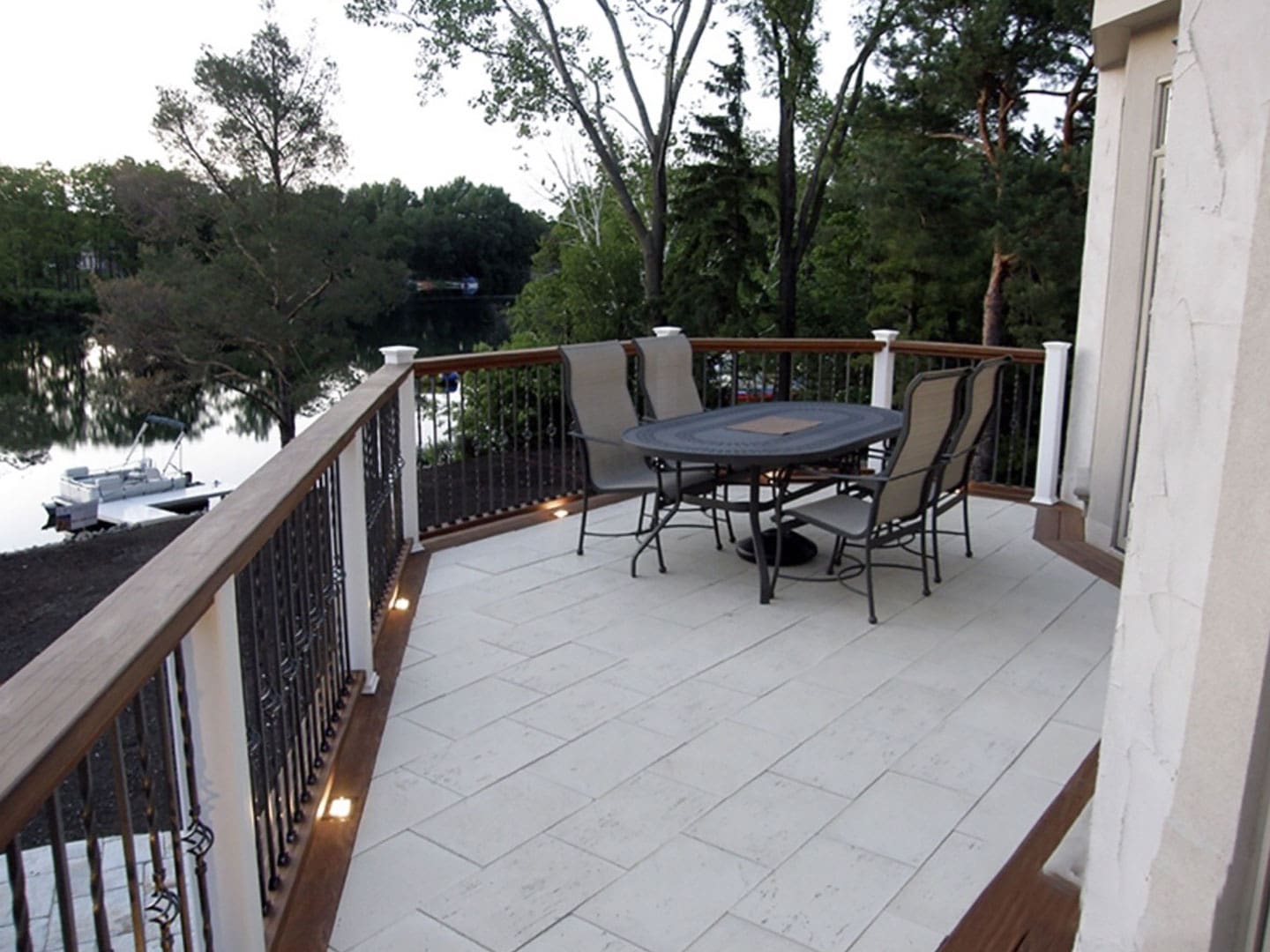 Stone Deck Installation & Design | A Plus Landscaping