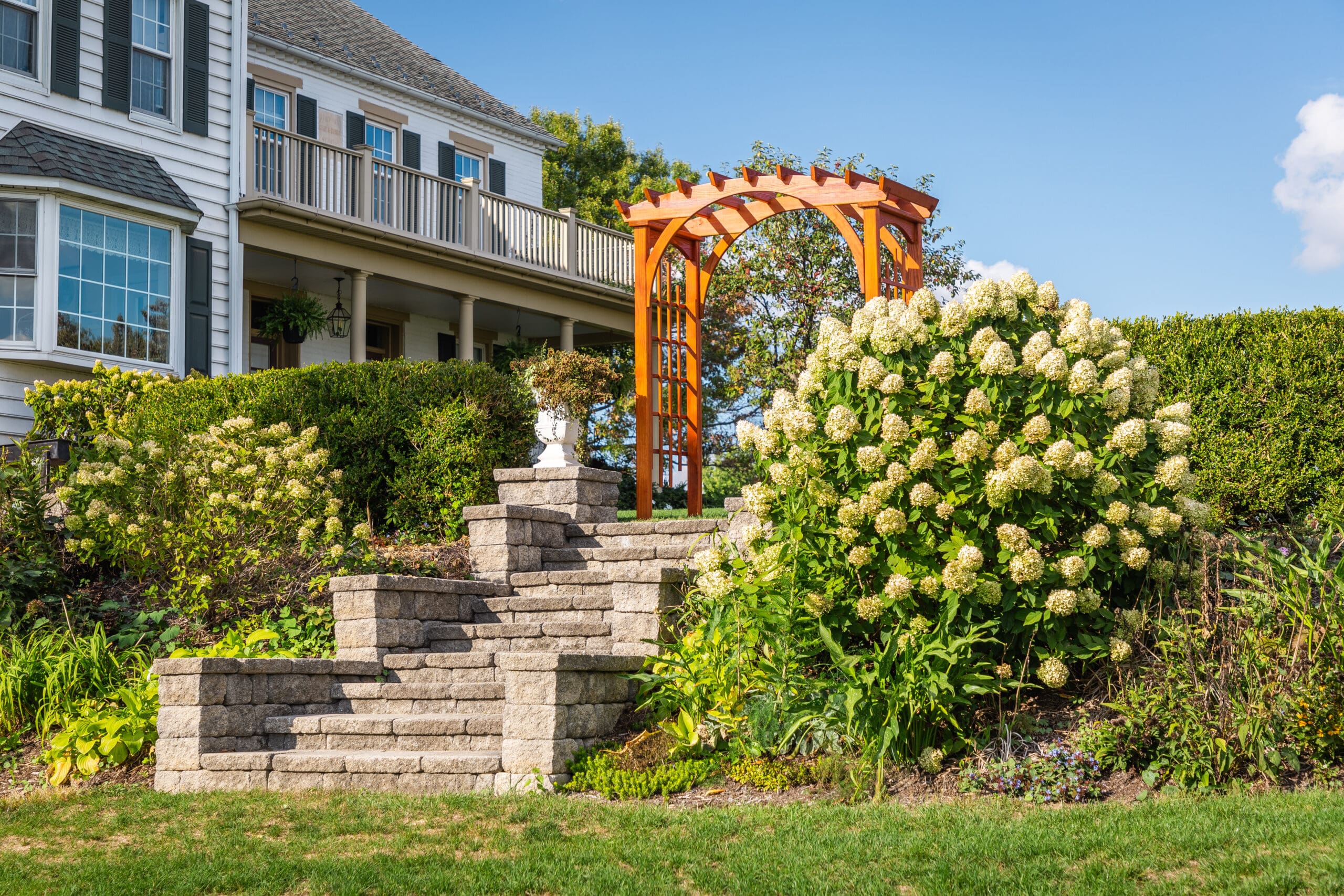 Custom-Built Arbors | A Plus Landscaping