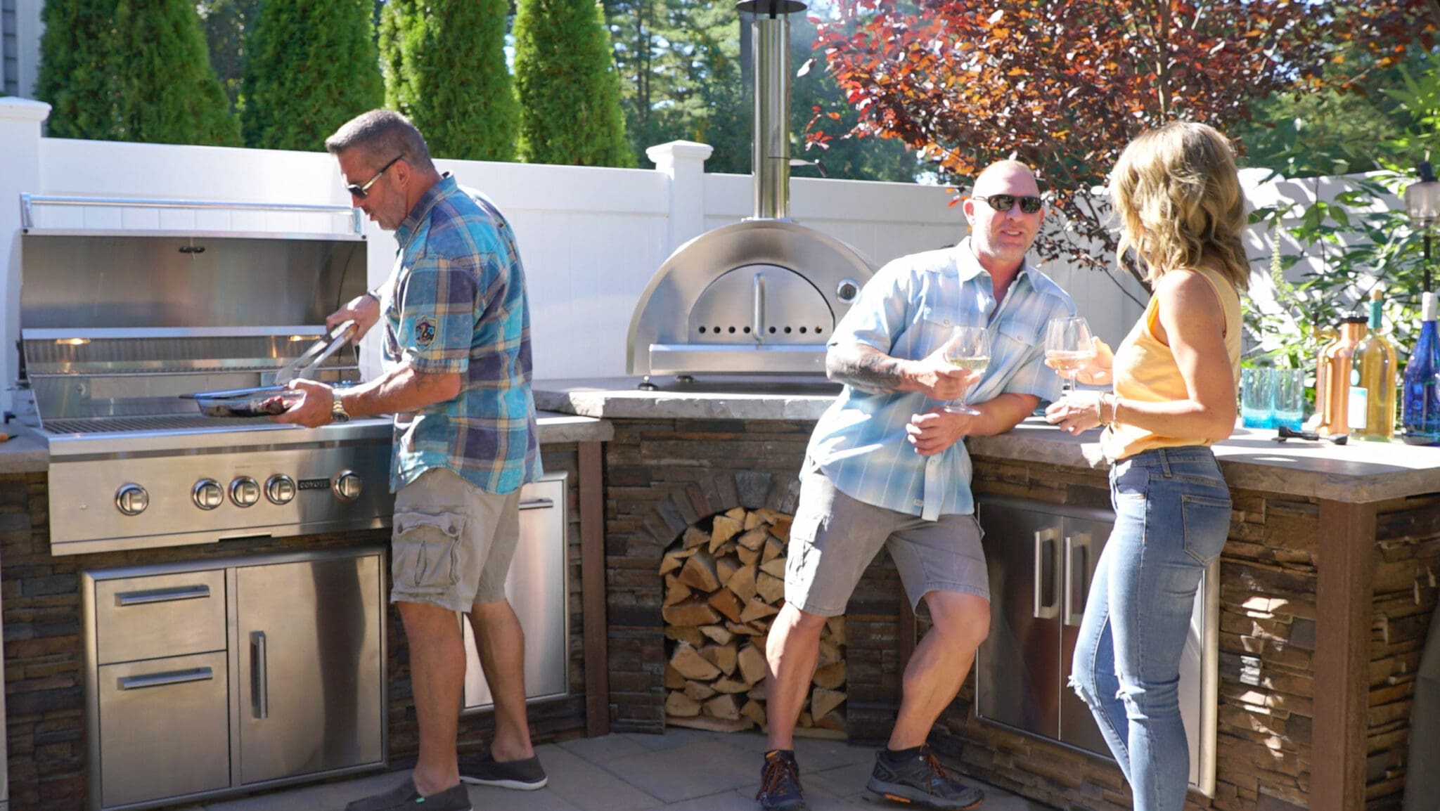 Pizza Oven Installation Services | A Plus Landscaping 2026
